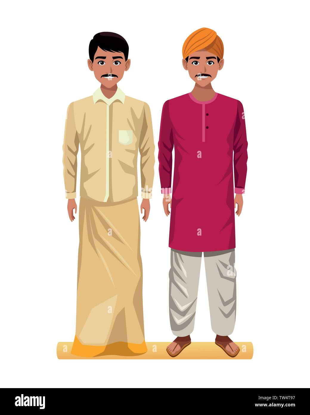 indian men avatar cartoon character Stock Vector Image & Art - Alamy