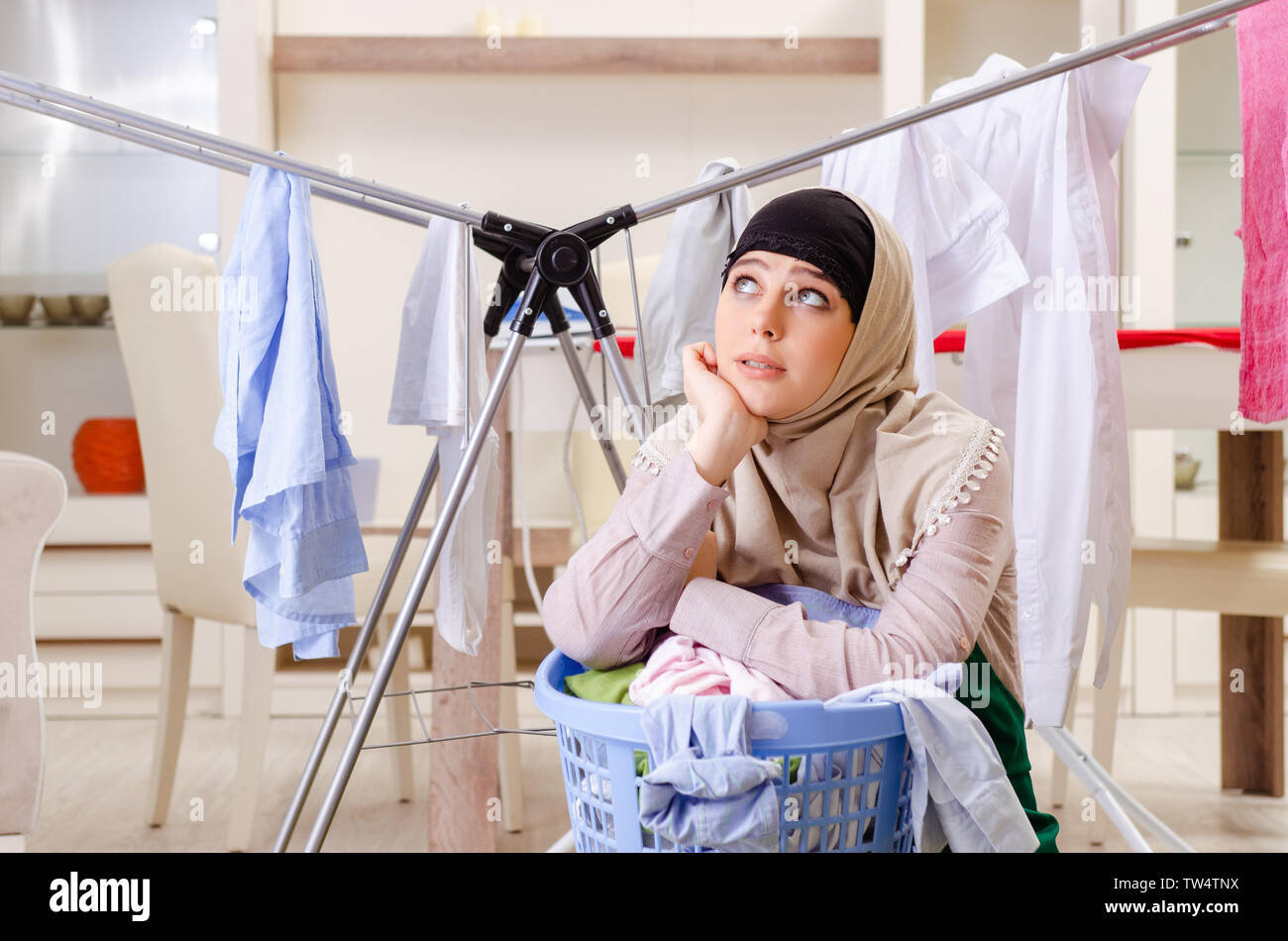 Cleaner worker arabic arab hi-res stock photography and images - Alamy