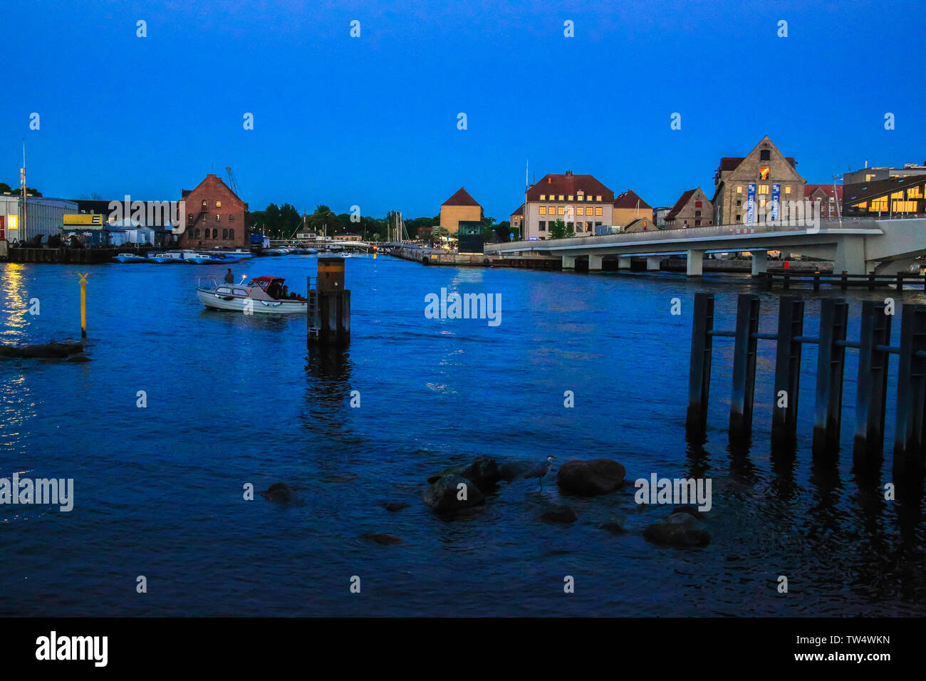 Danish scenery, Nordic style Stock Photo - Alamy