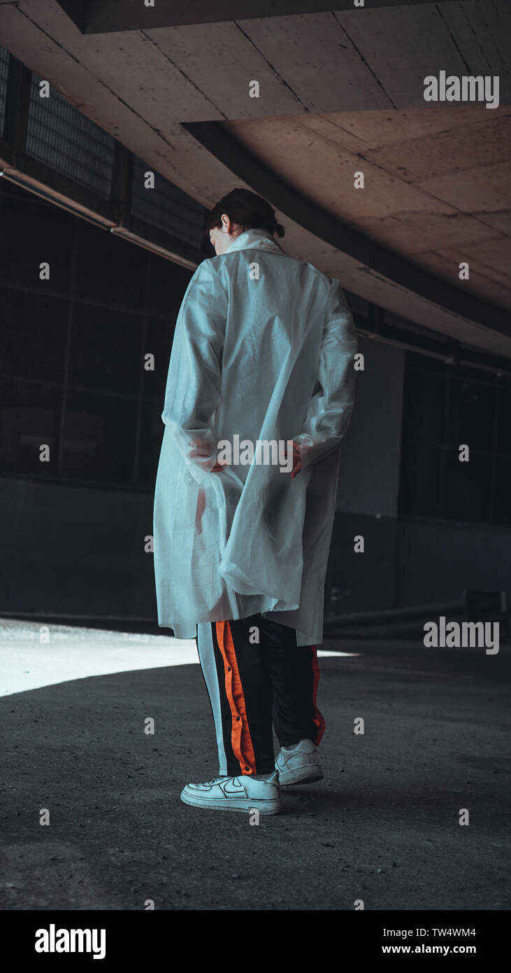 Woman with the phantom face hi-res stock photography and images - Alamy