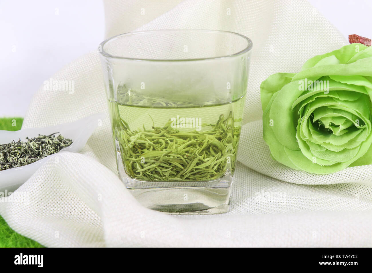 Tea base tea material Stock Photo - Alamy