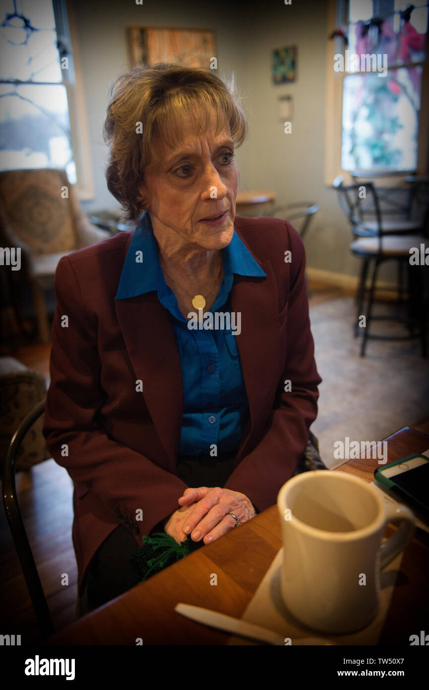 UNITED STATES - 12-26-2016: Mayor-elect of Leesburg Kelly Burk during ...