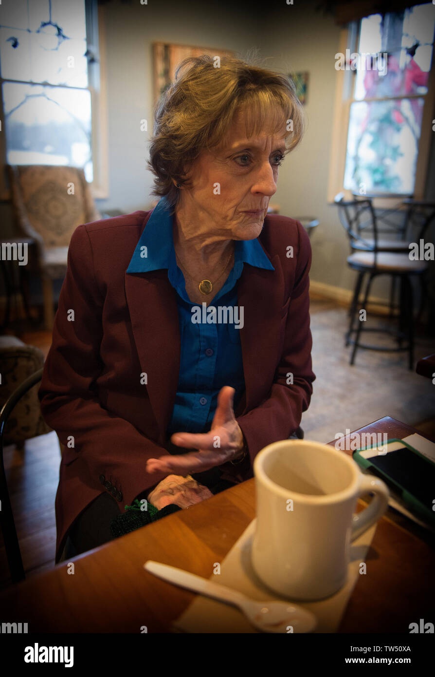 UNITED STATES - 12-26-2016: Mayor-elect of Leesburg Kelly Burk during ...