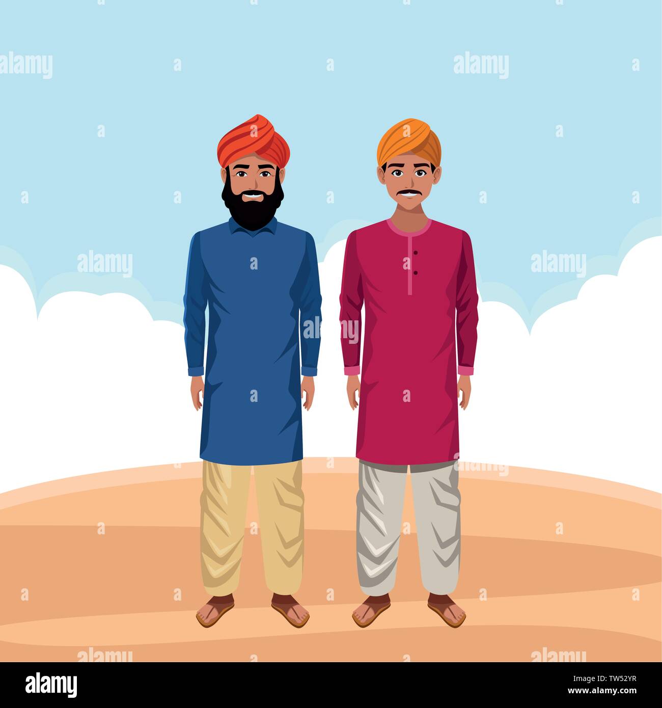 indian men avatar cartoon character Stock Vector Image & Art - Alamy