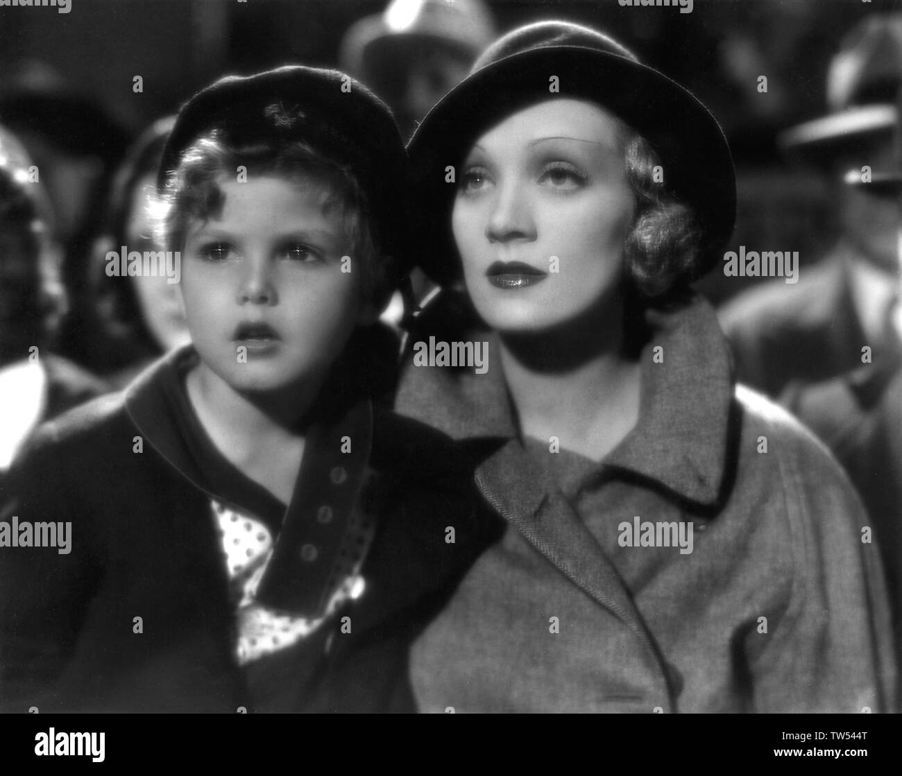 MARLENE DIETRICH and DICKIE MOORE in BLONDE VENUS 1932 director Josef ...
