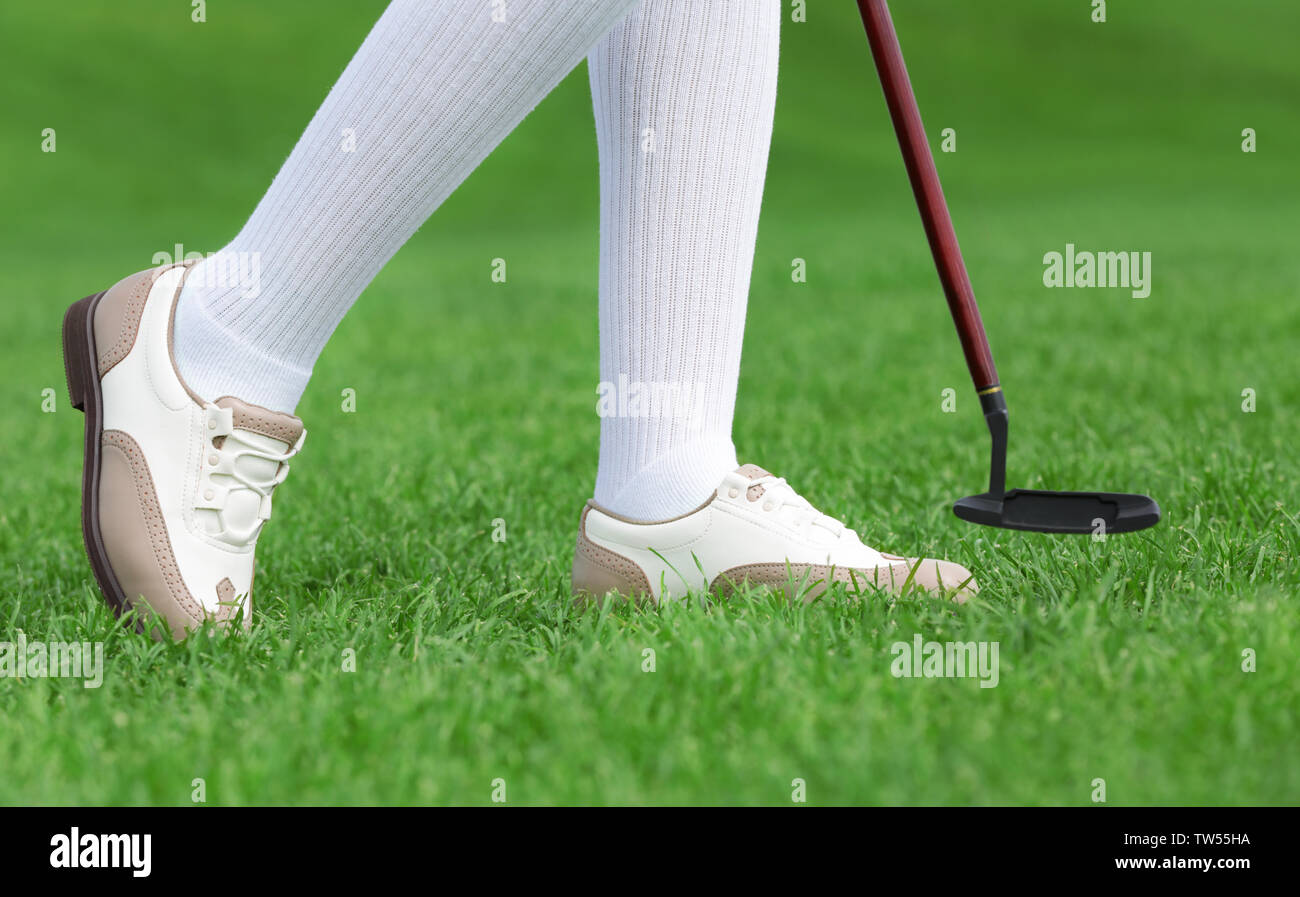 Golf legs hi-res stock photography and images - Alamy