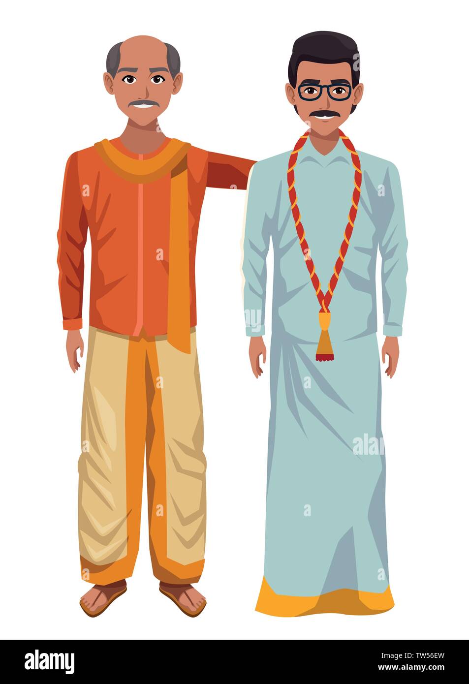 indian men avatar cartoon character Stock Vector Image & Art - Alamy