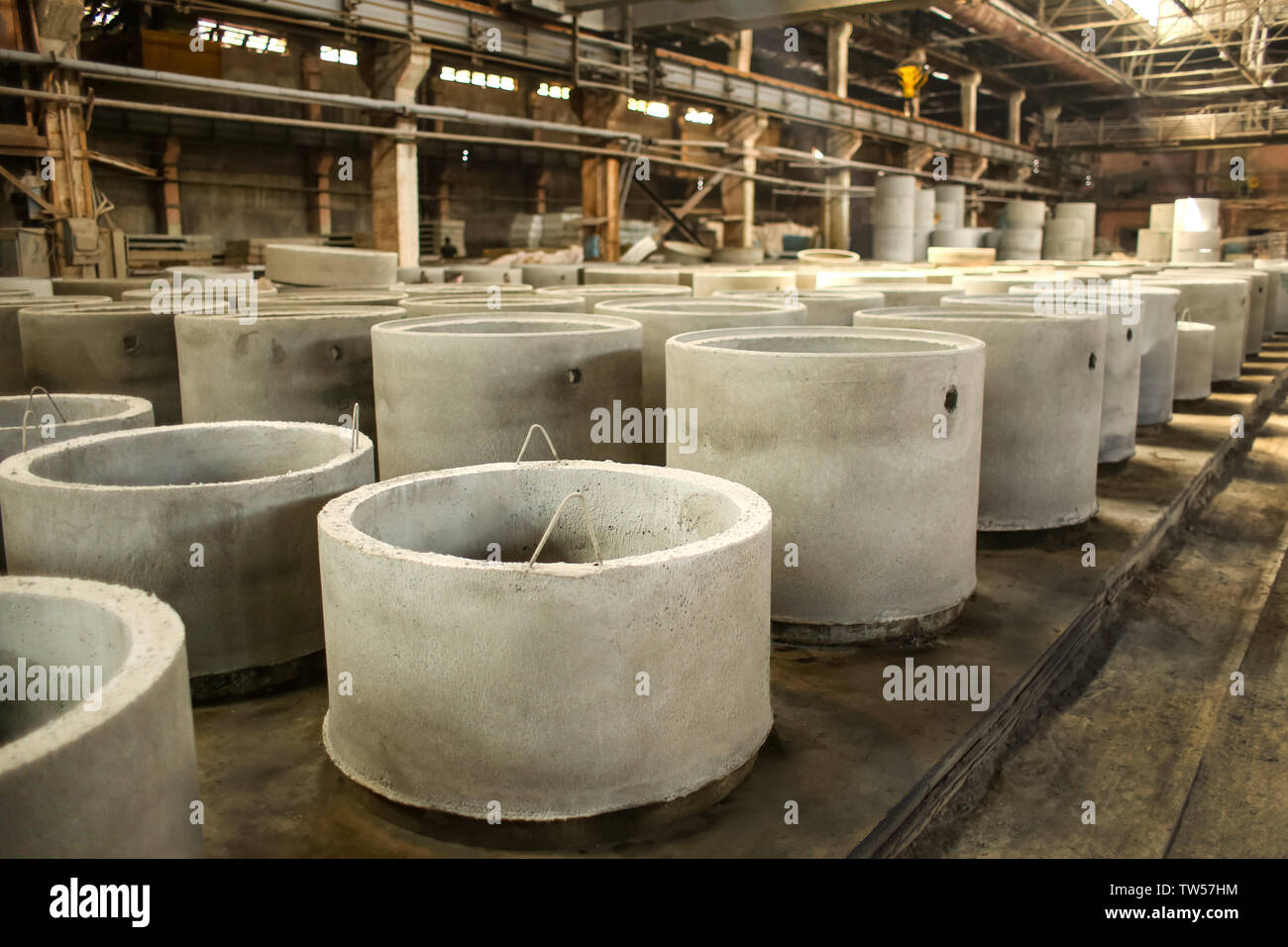 Well rings concrete hi-res stock photography and images - Alamy