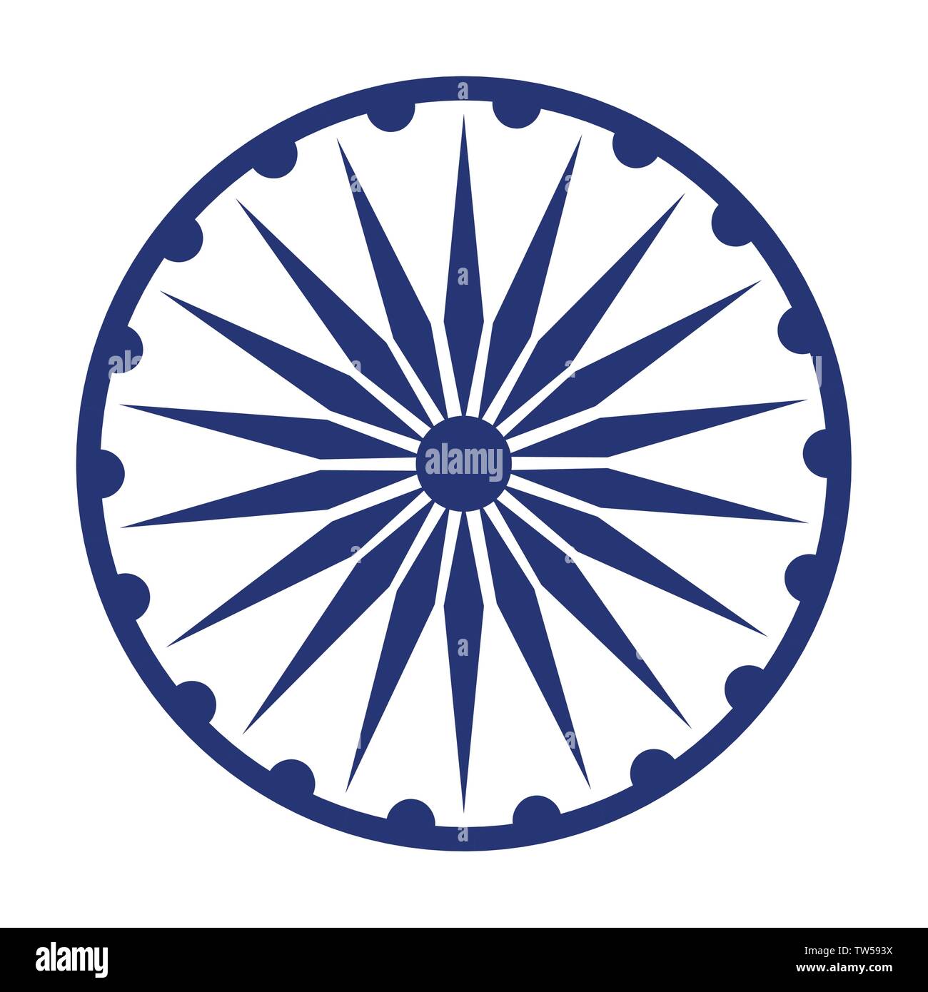Ashoka Emblem Vector