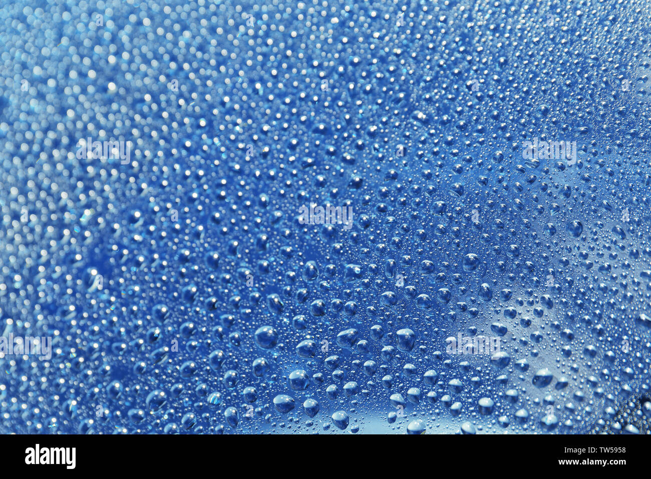 Water drops on car window, closeup Stock Photo - Alamy