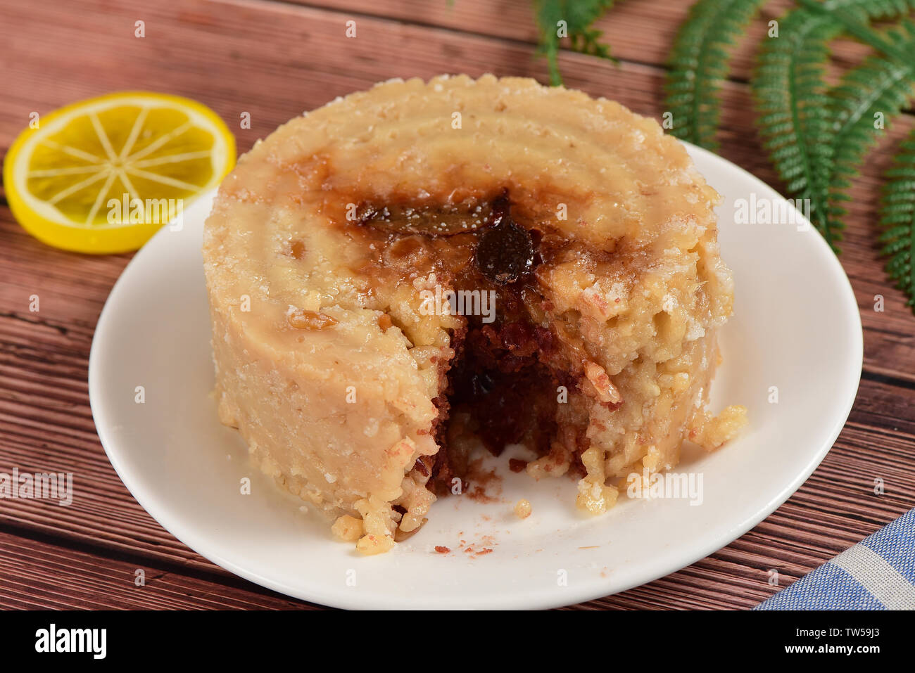Delicious food, eight treasure rice Stock Photo - Alamy