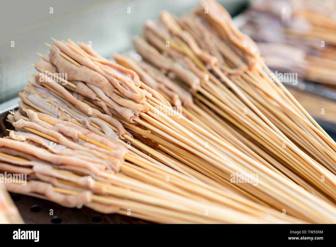 Barbecue intestine hi-res stock photography and images - Alamy