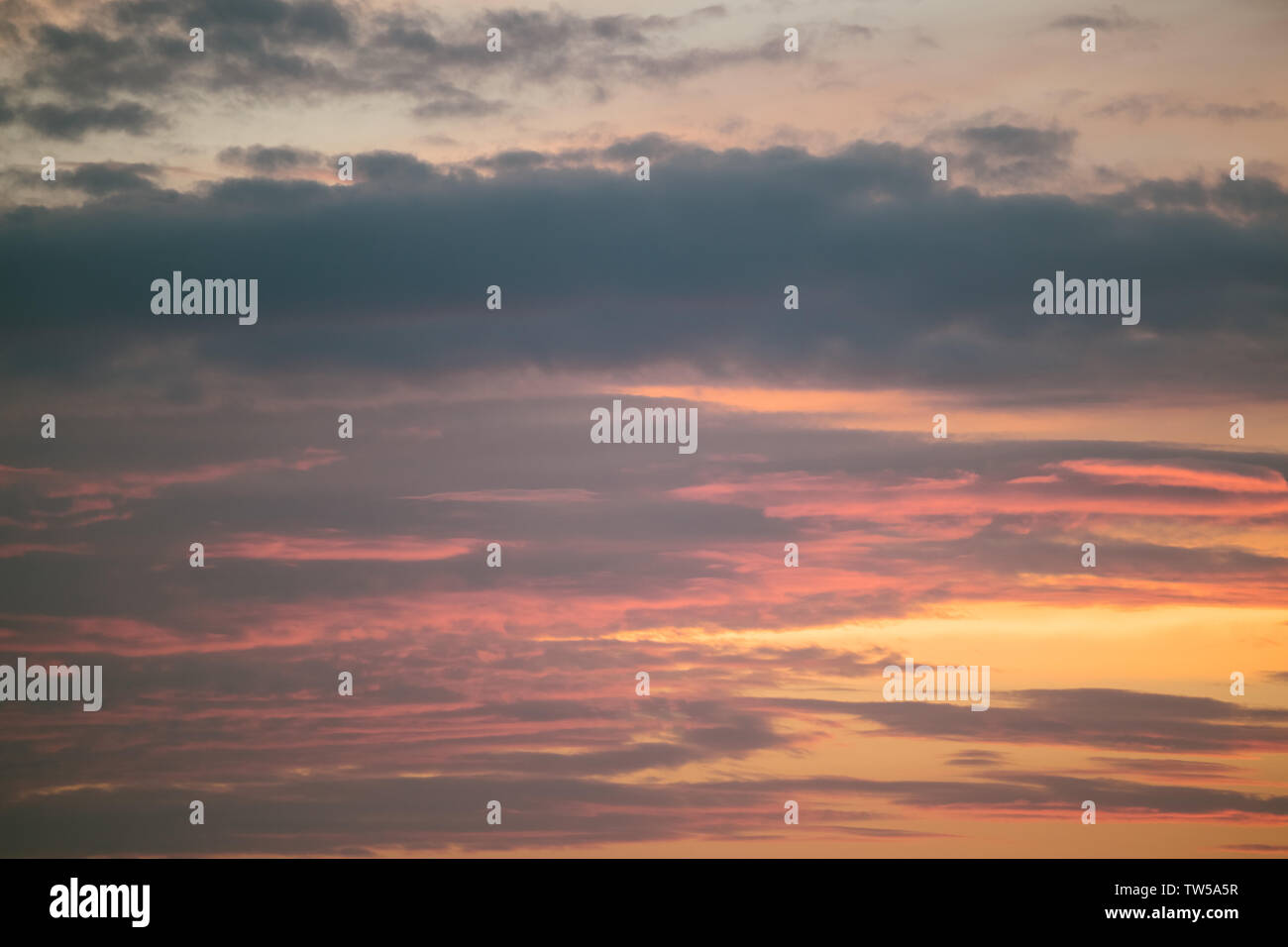 beautiful color sky and clouds in the summer Stock Photo - Alamy