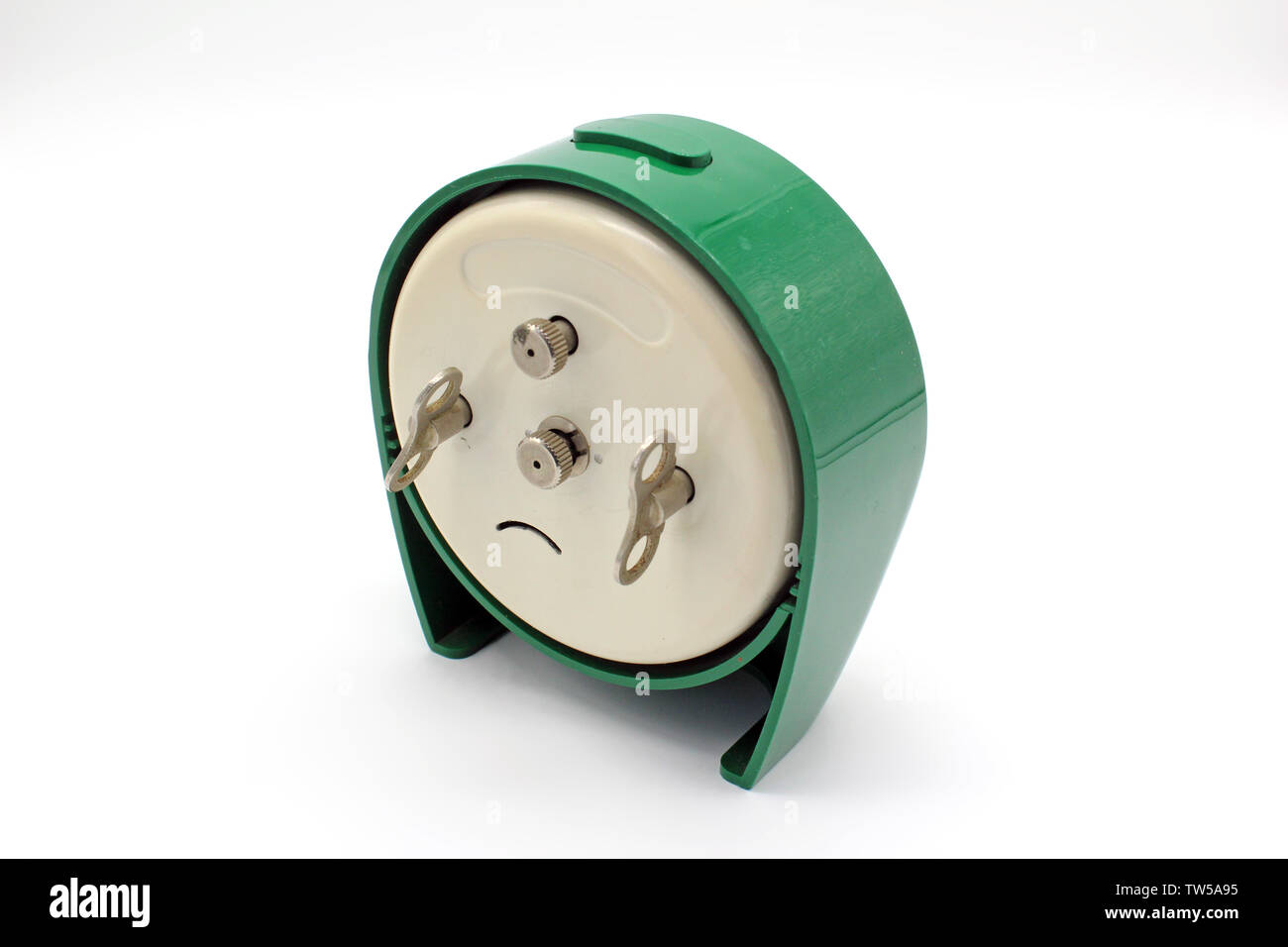 Alarm clock mechanism rear view hi-res stock photography and images - Alamy