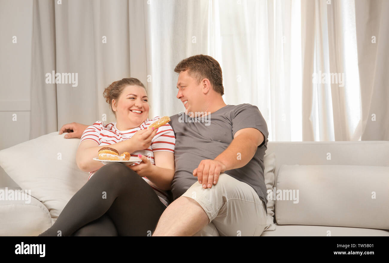 Obese Family Eating Stock Photos & Obese Family Eating Stock Images - Alamy