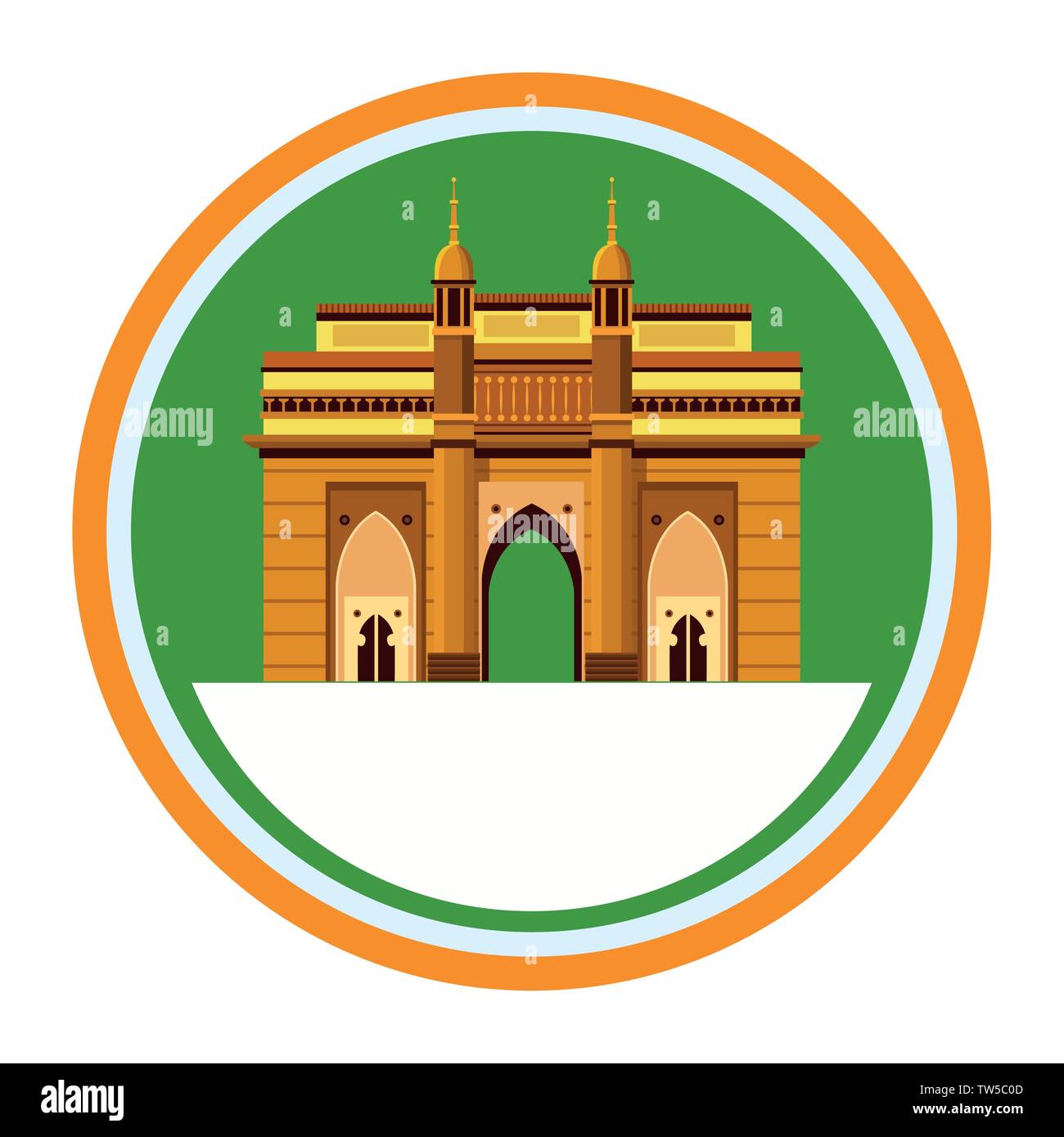 indian building monuments icon cartoon Stock Vector Image & Art - Alamy