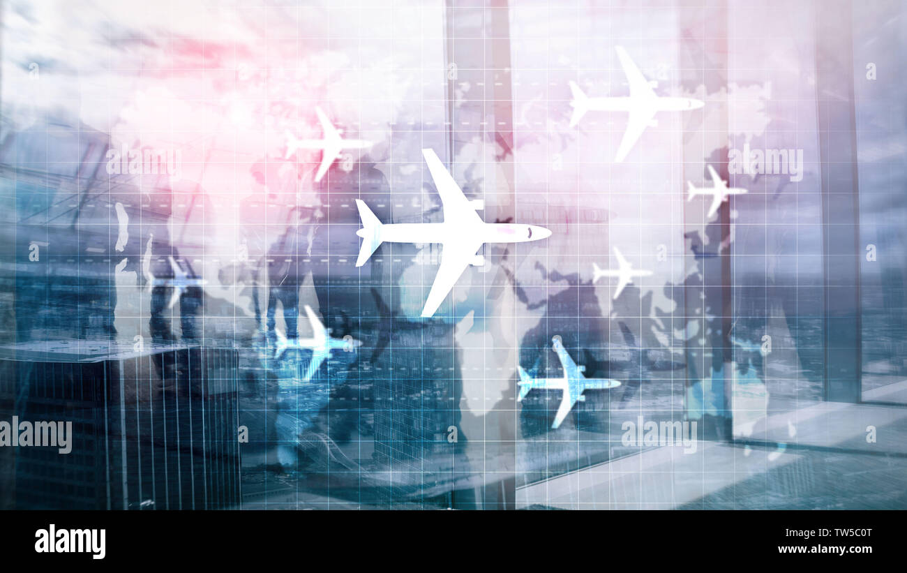 Map paper airplane hi-res stock photography and images - Alamy