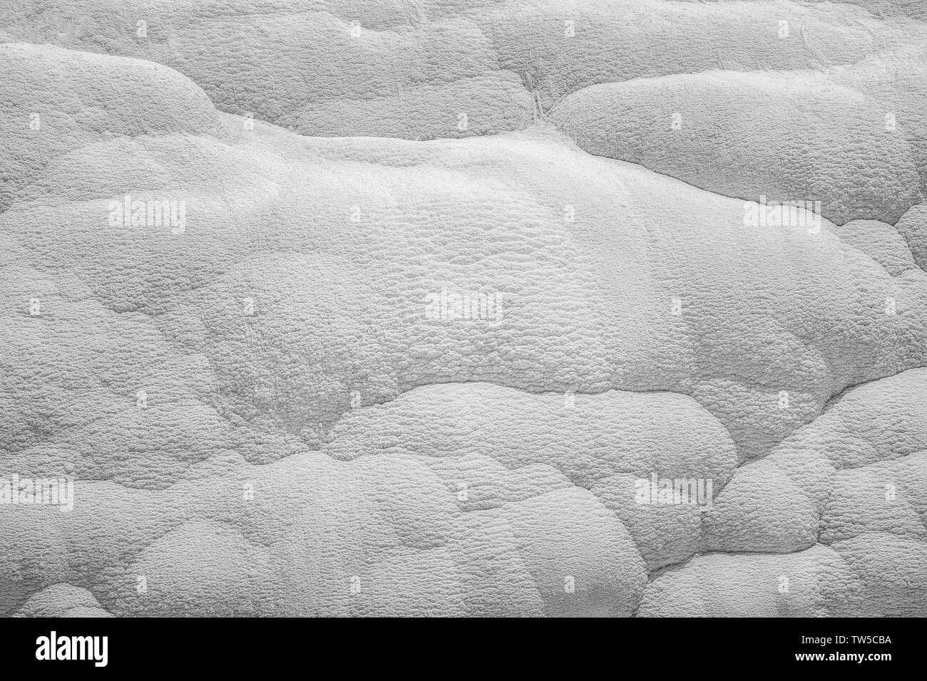 Formation of travertine Black and White Stock Photos & Images - Alamy