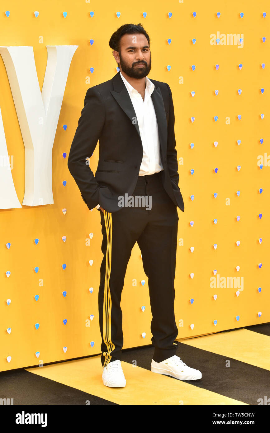 Himesh Patel attends the UK Premiere of 'Yesterday' at the Odeon Luxe ...