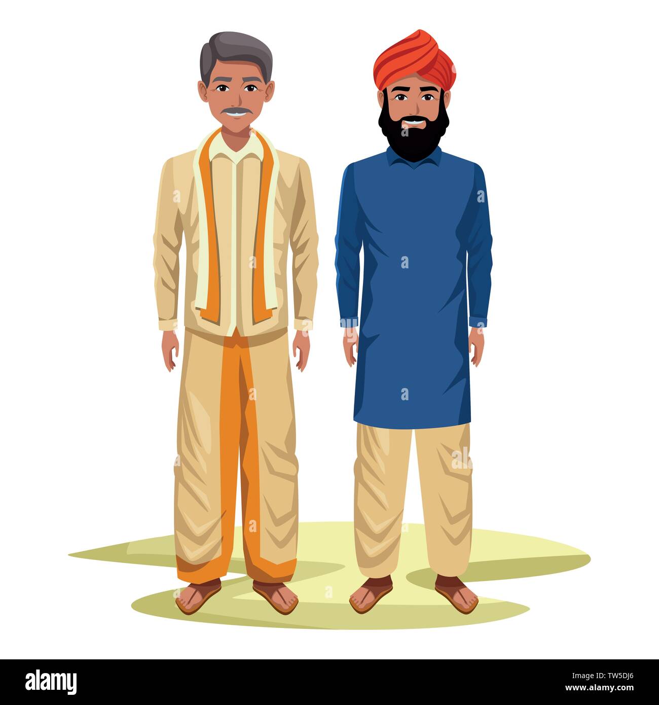 indian men avatar cartoon character Stock Vector Image & Art - Alamy