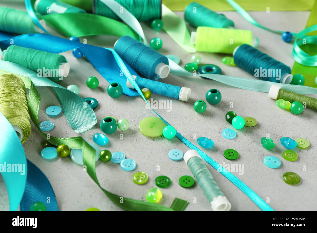 Colorful buttons beads hi-res stock photography and images - Alamy