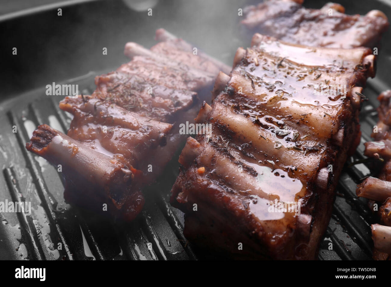 Tasty ribs hi-res stock photography and images - Alamy