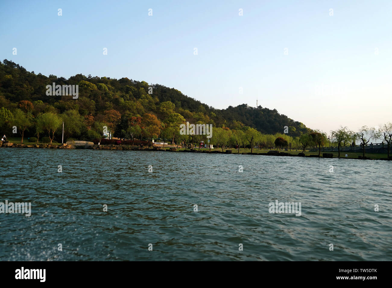 Dongqian Lake, Ningbo Stock Photo - Alamy