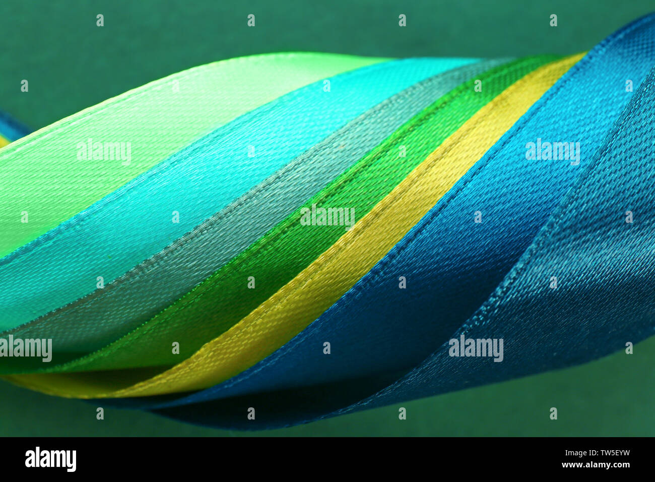 Color ribbons, close up Stock Photo - Alamy