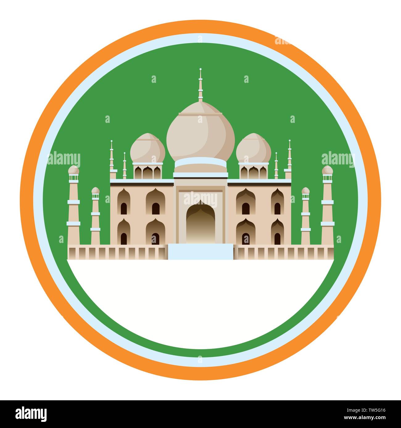 indian building monuments icon cartoon Stock Vector Image & Art - Alamy