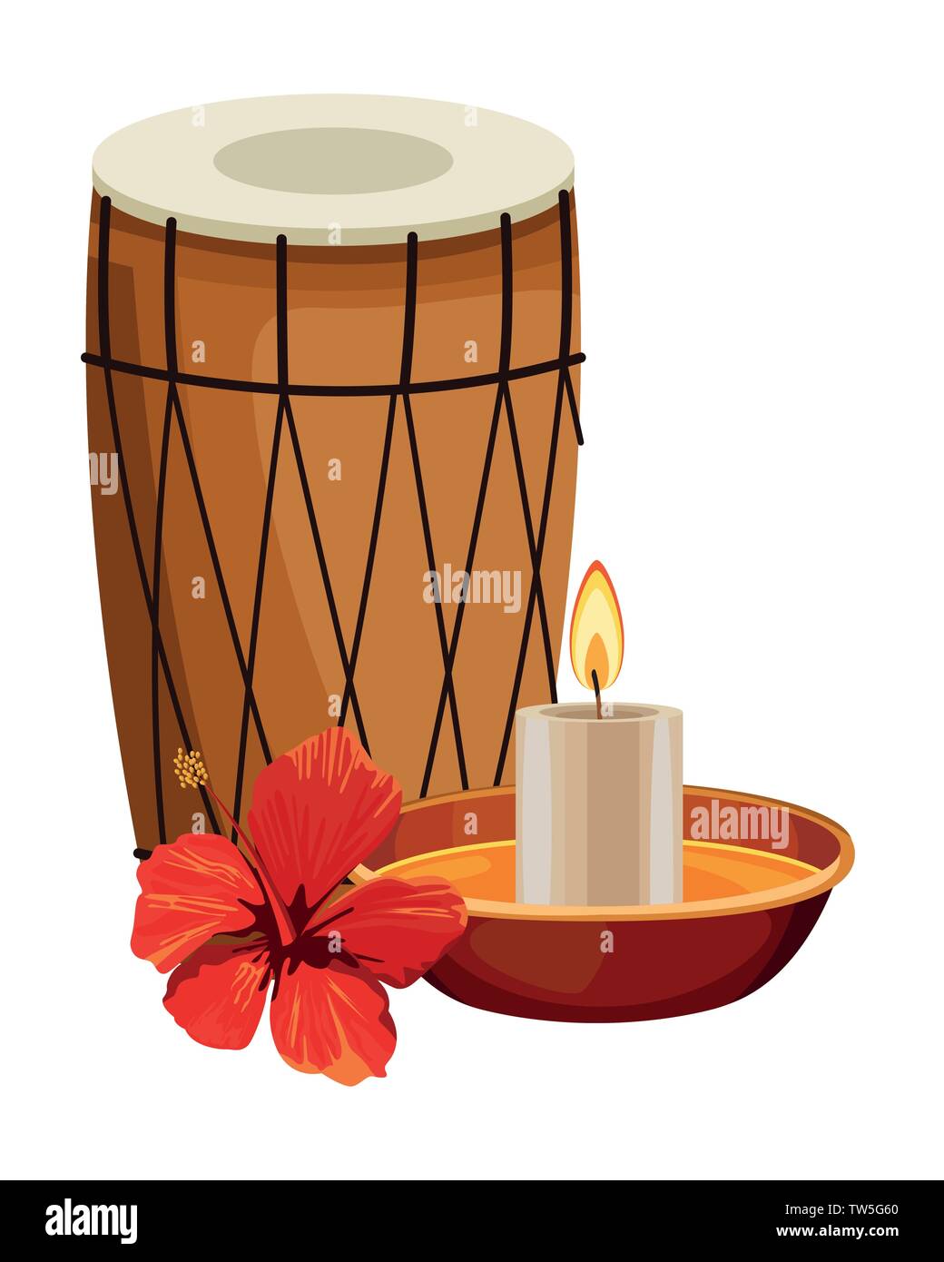 Indian drum mridangam hi-res stock photography and images - Alamy