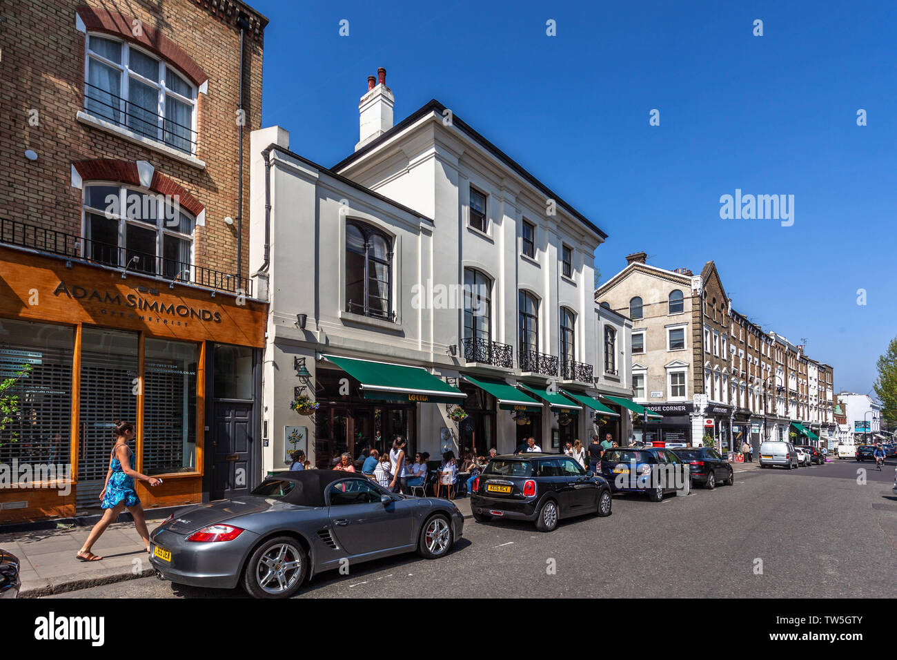 Regents row hi-res stock photography and images - Alamy