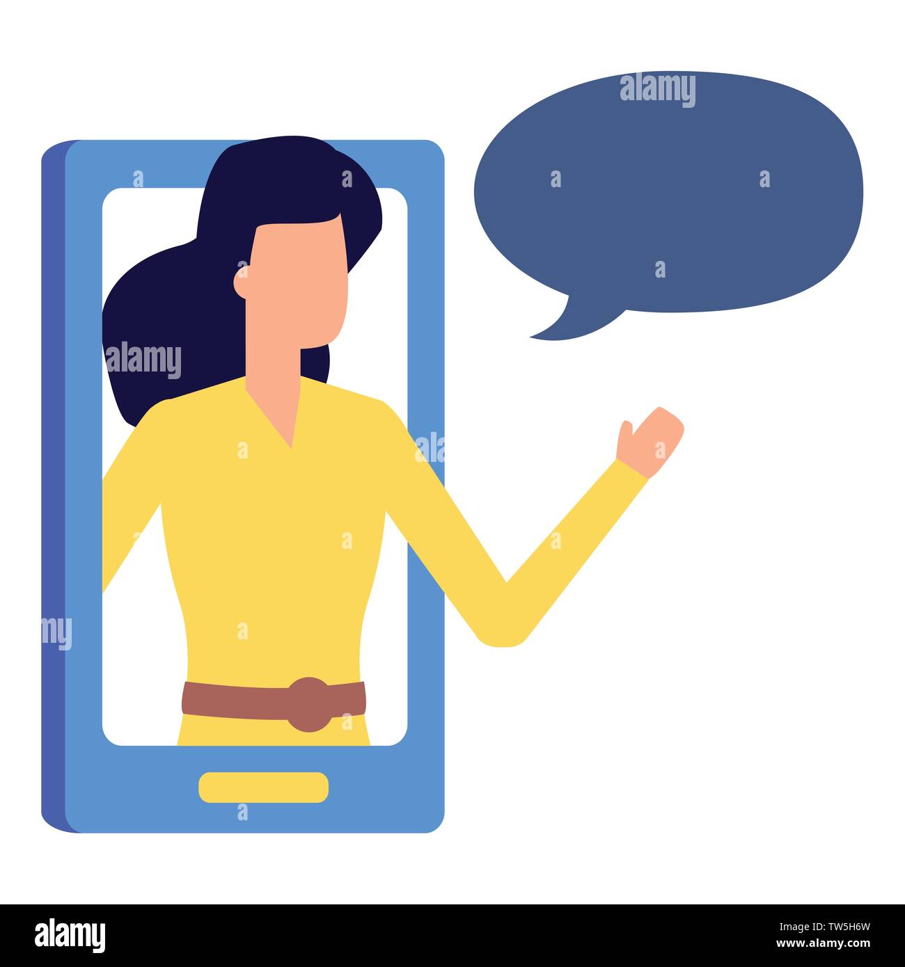 people talking bubble Stock Vector Image & Art - Alamy
