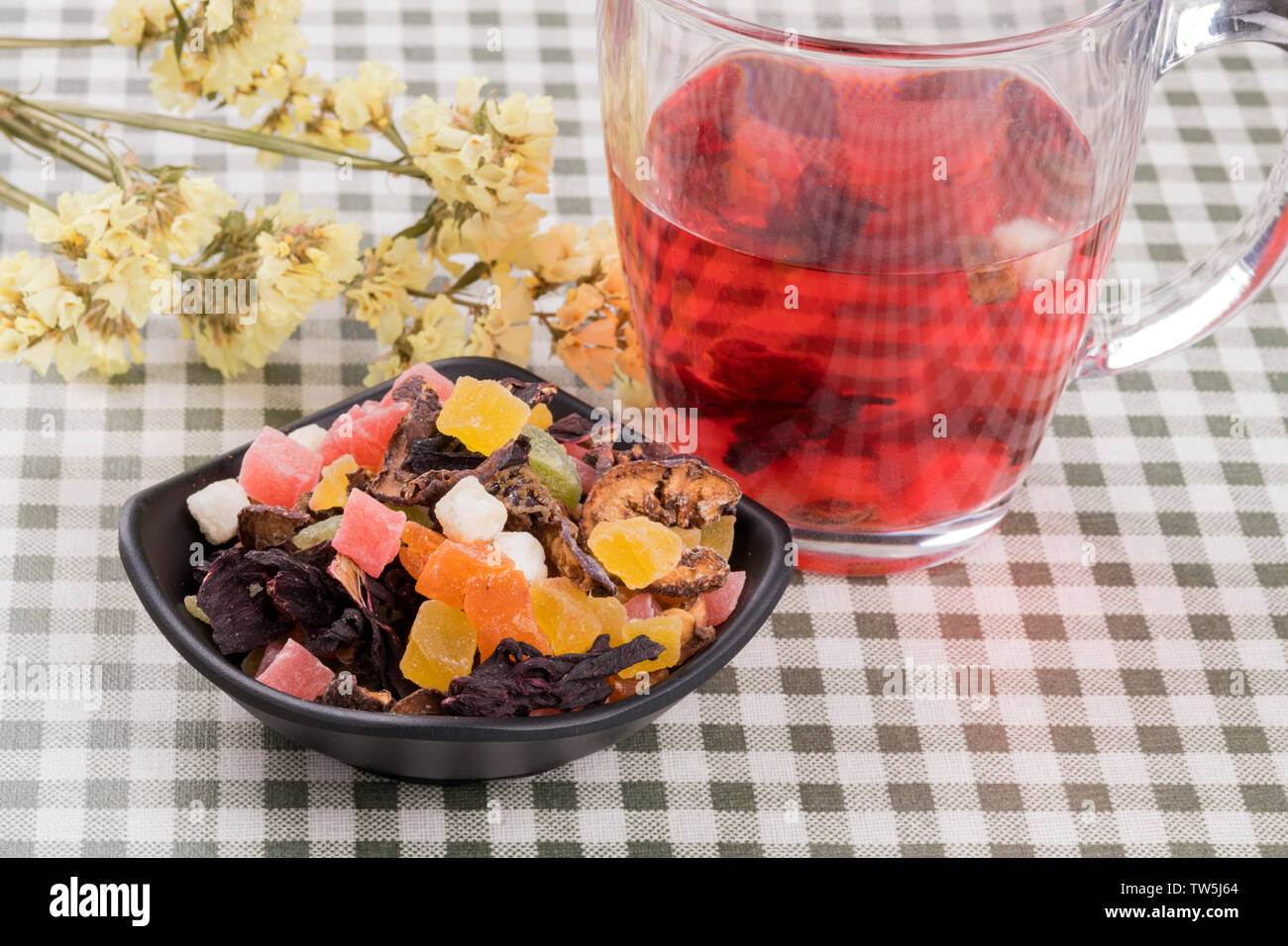 Rose tomato flower tea hi-res stock photography and images - Alamy