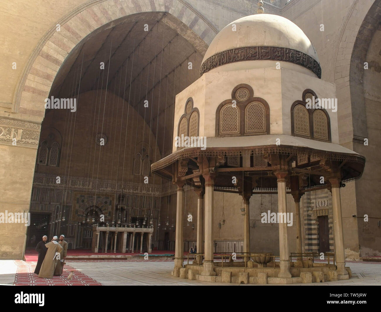 Sultan Hassan Mosque Interior High Resolution Stock Photography and ...
