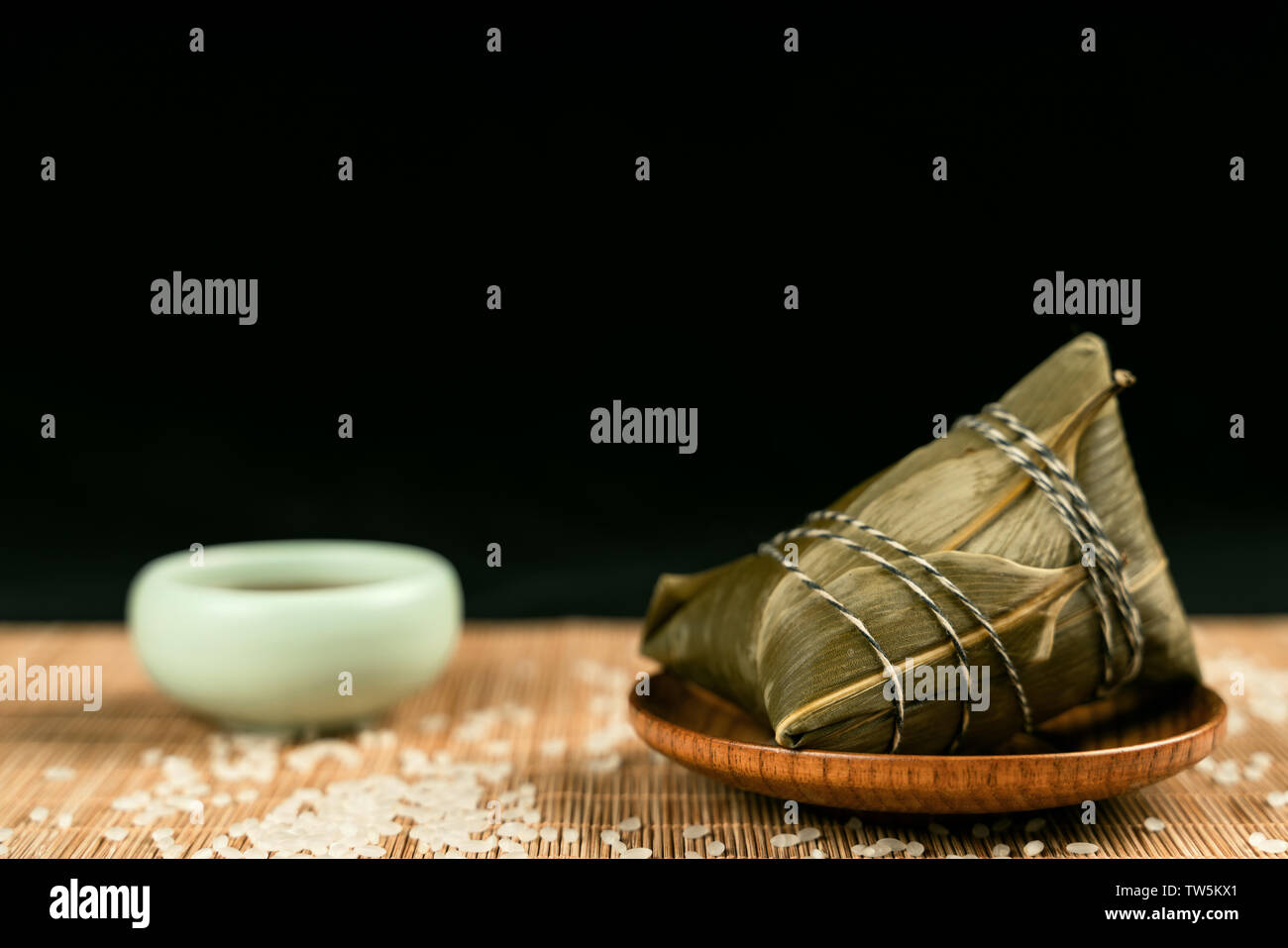 Dragon Boat Festival glutinous rice dumplings Stock Photo - Alamy