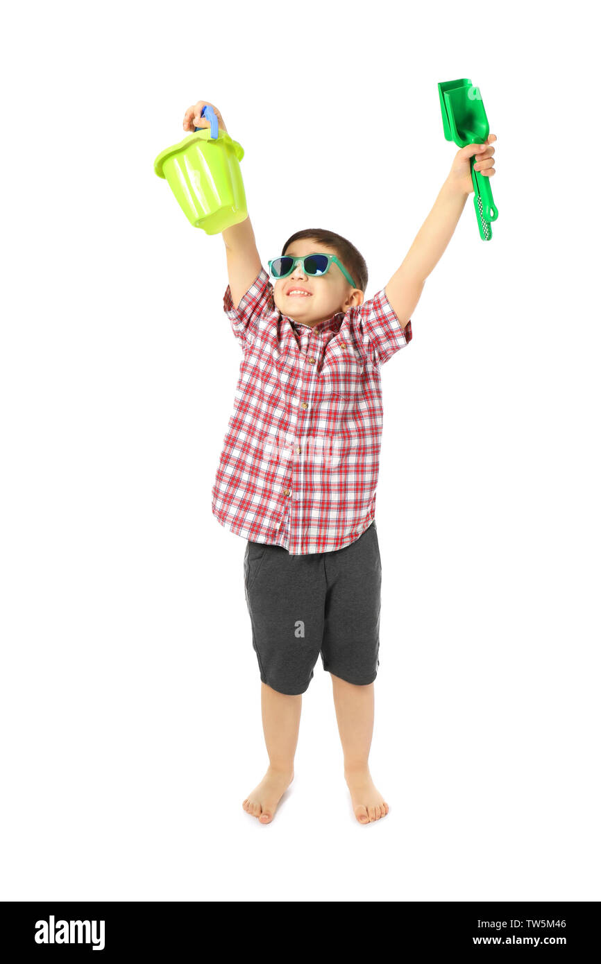 Boy bucket Cut Out Stock Images & Pictures - Alamy