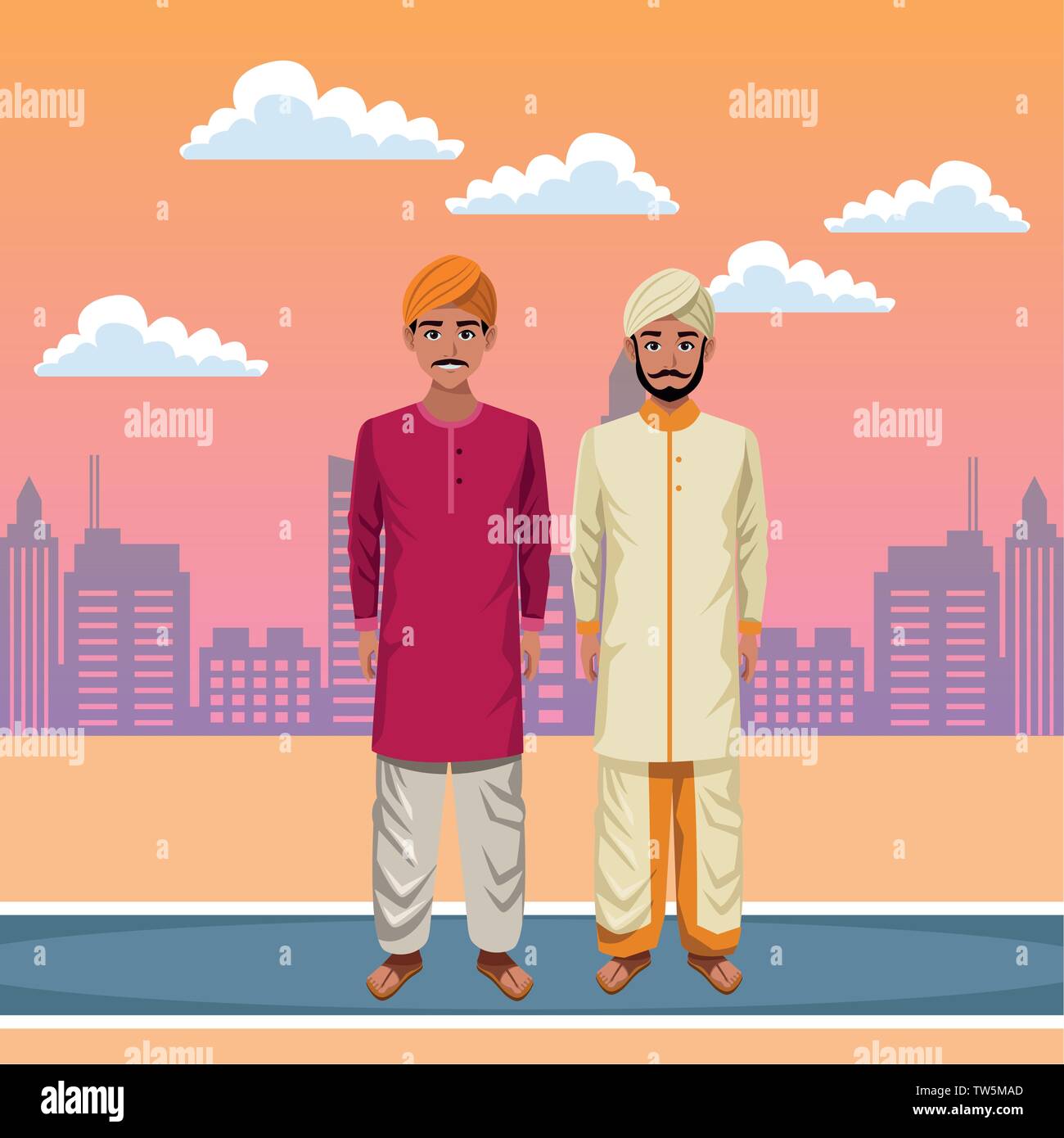 indian men avatar cartoon character Stock Vector Image & Art - Alamy