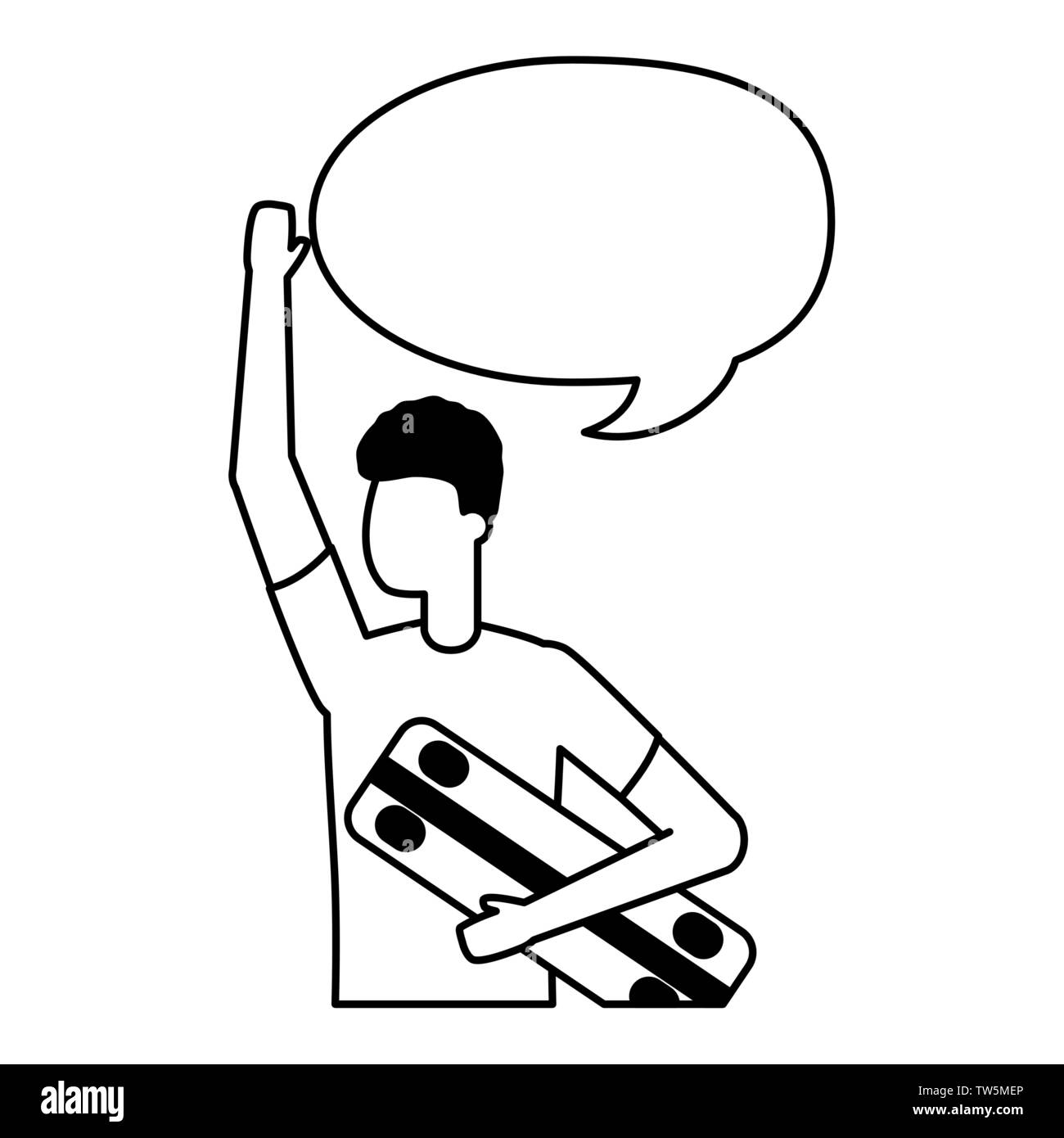 Skateboard fashion man Stock Vector Images - Alamy