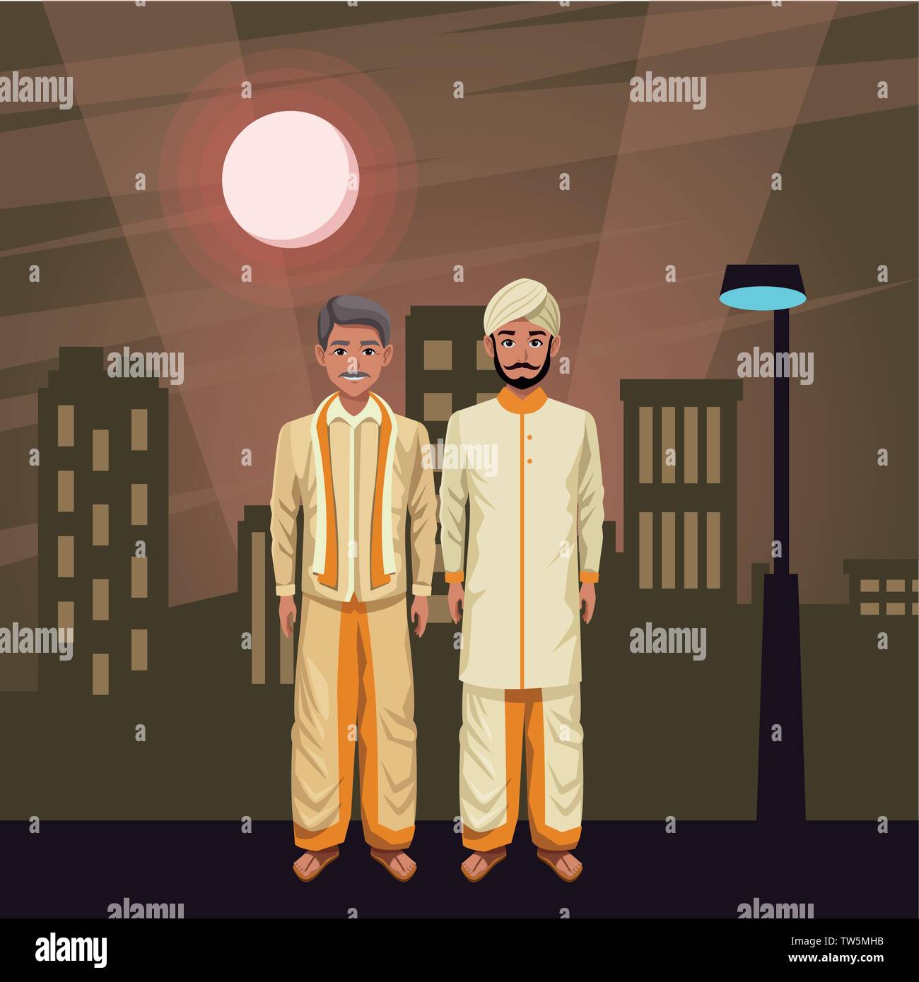 indian men avatar cartoon character Stock Vector Image & Art - Alamy