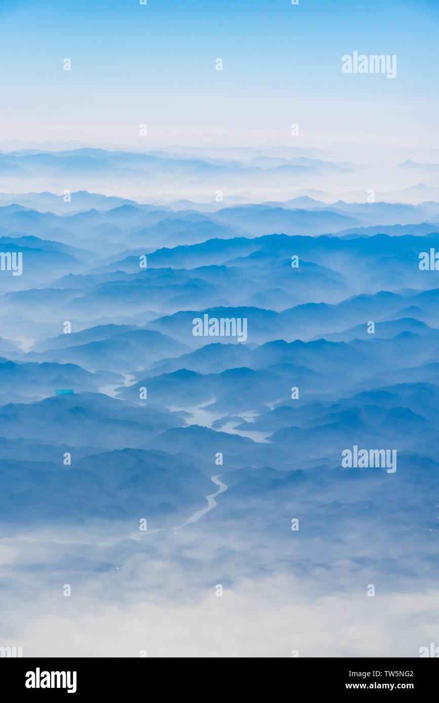 Ten thousand meters of high-altitude aerial photography of the ...