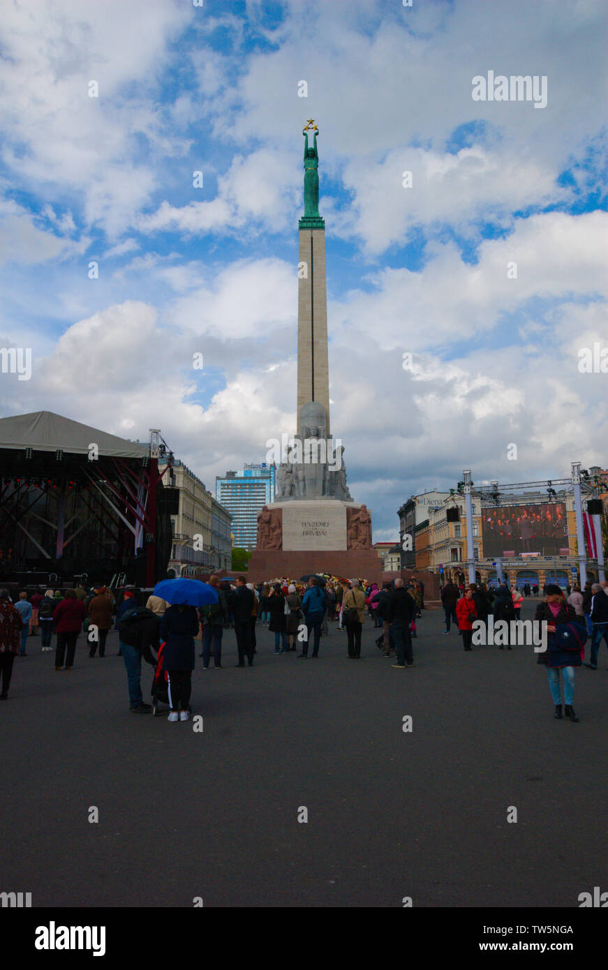 The Freedom Monument in Riga, Latvia Stock Photo - Alamy The Freedom Monument in Riga, Latvia Stock Photo - Alamy