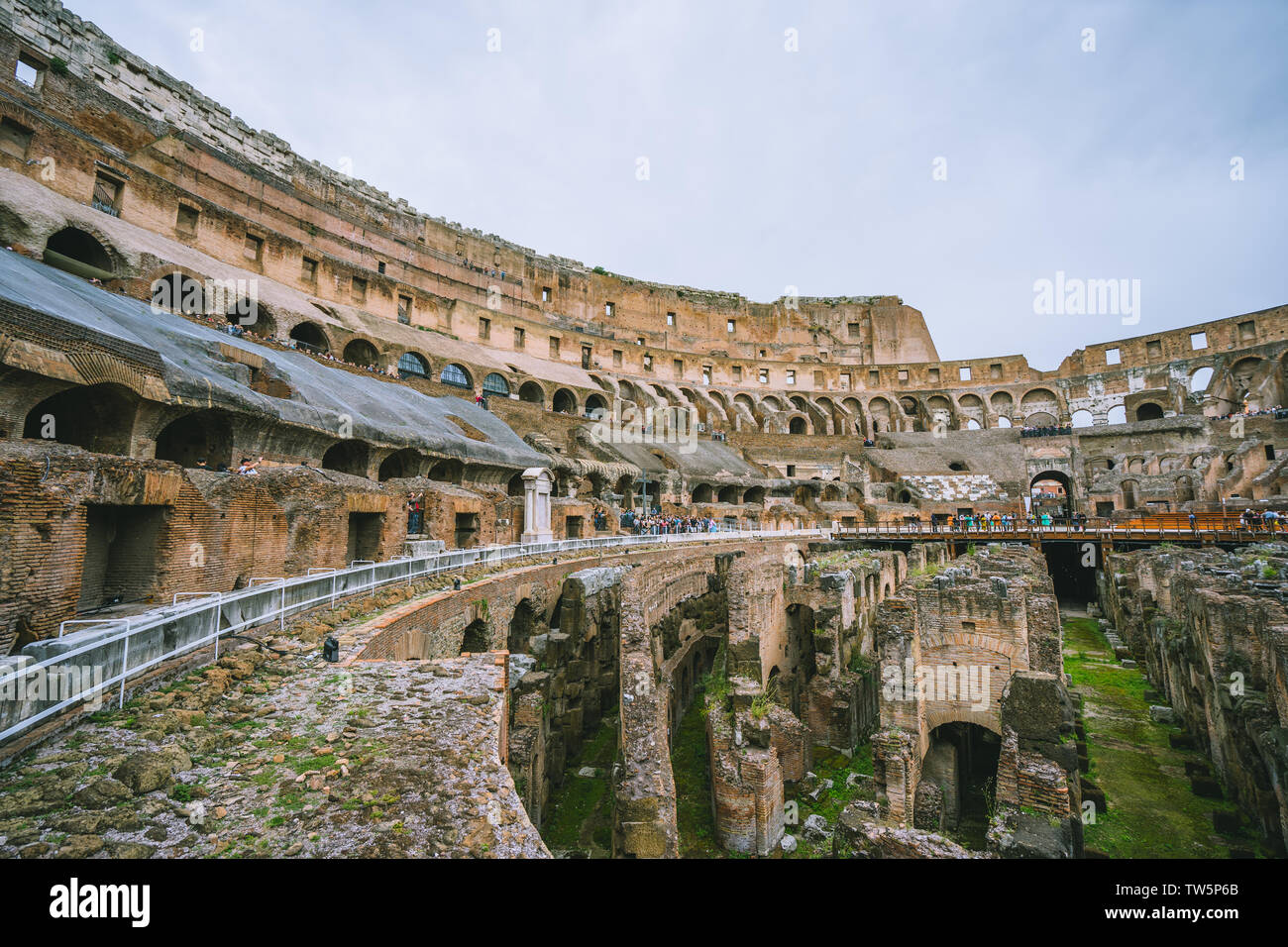 Ancient Roman Colosseum Stock Photo - Alamy