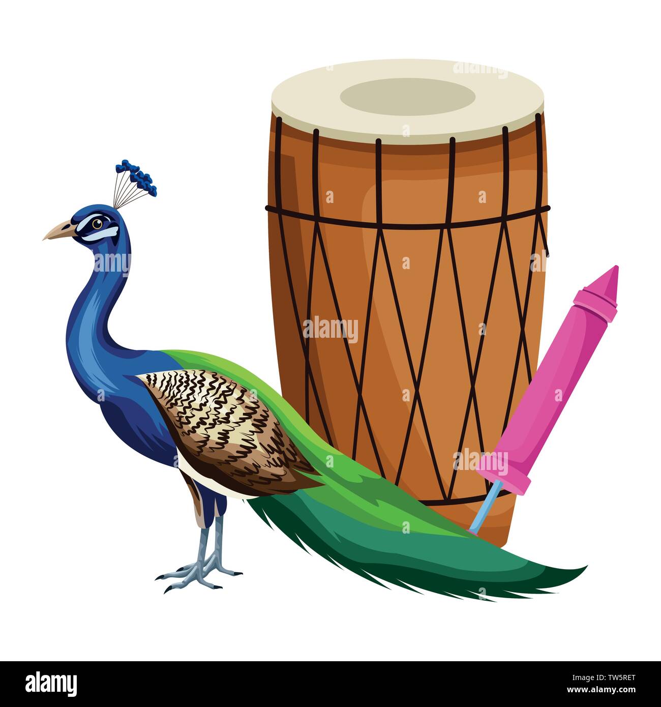 drum mridangam icon cartoon isolated Stock Vector Image & Art - Alamy