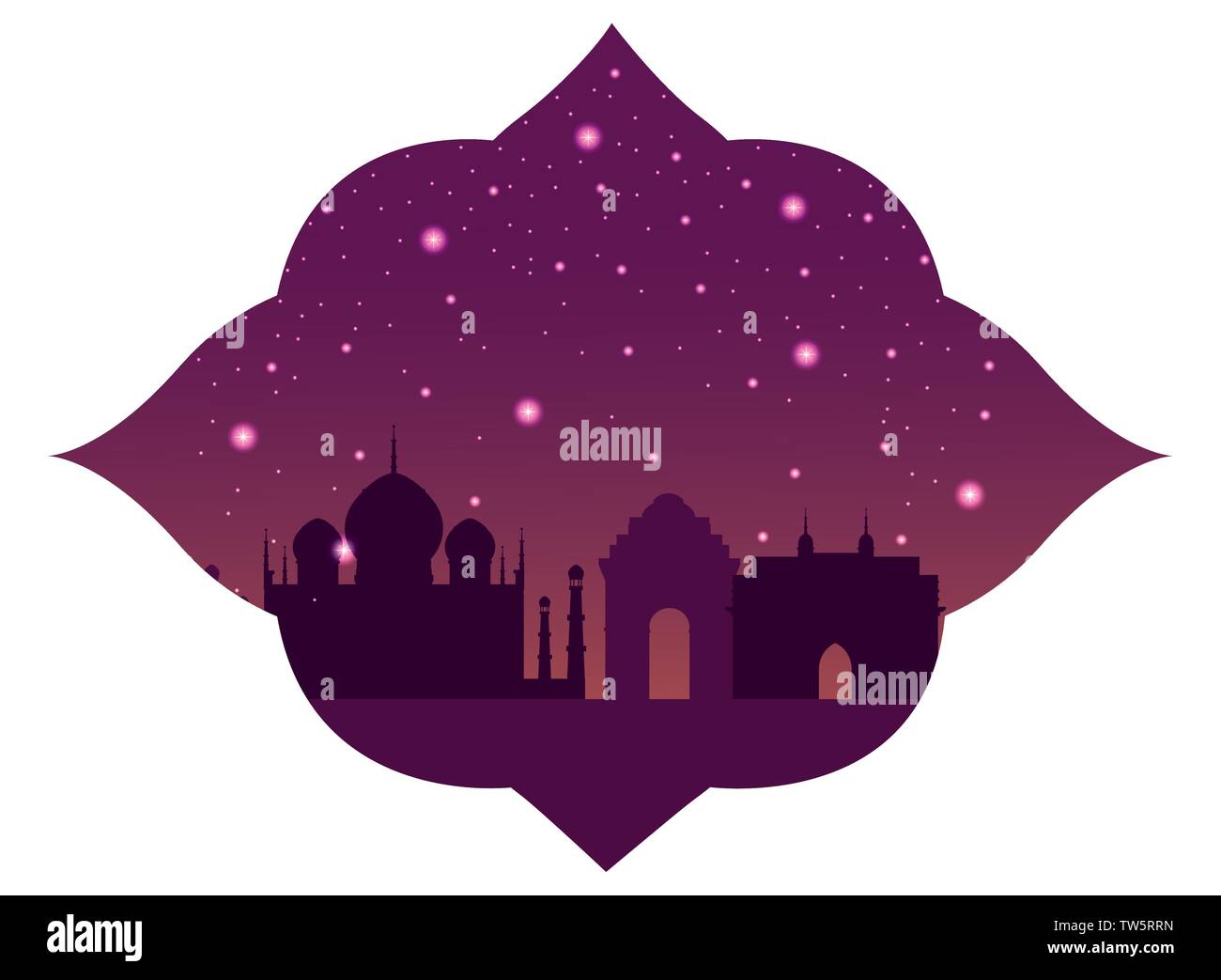 indian building monuments icon cartoon Stock Vector Image & Art - Alamy