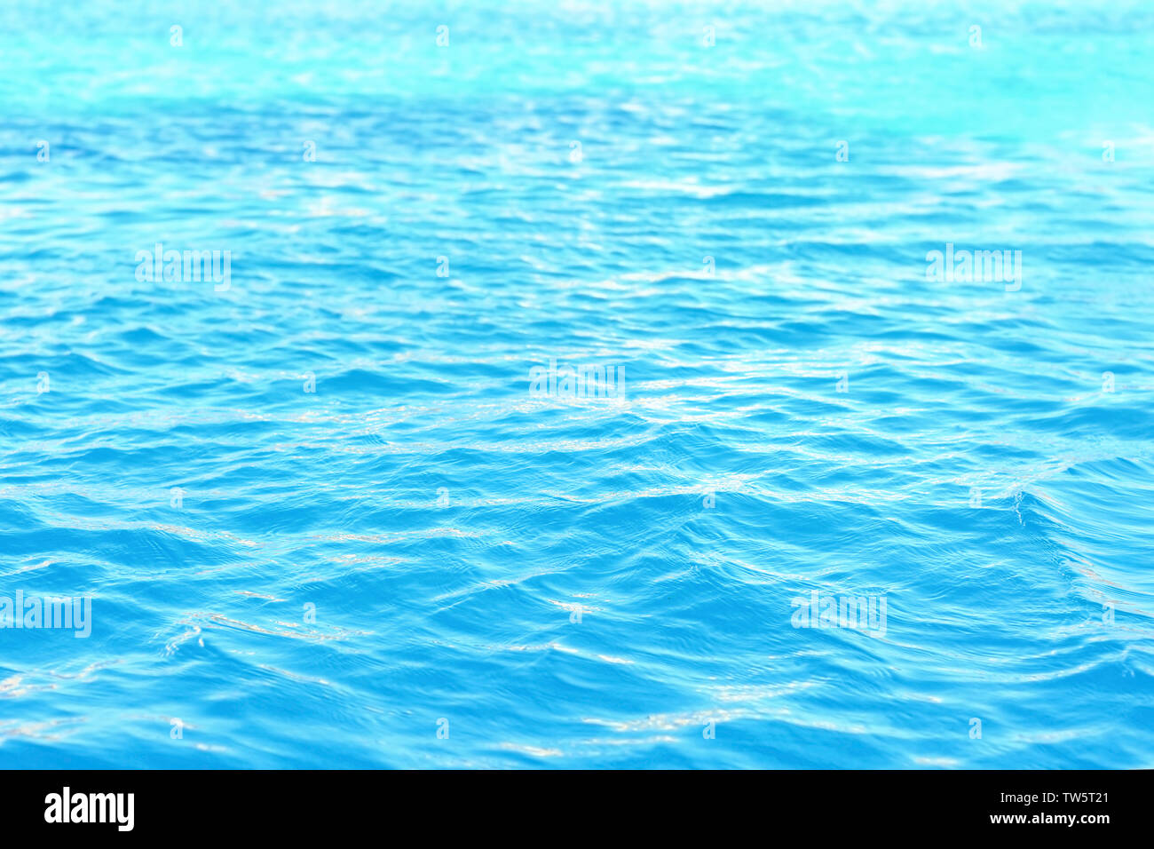Blue clean water in swimming pool Stock Photo - Alamy