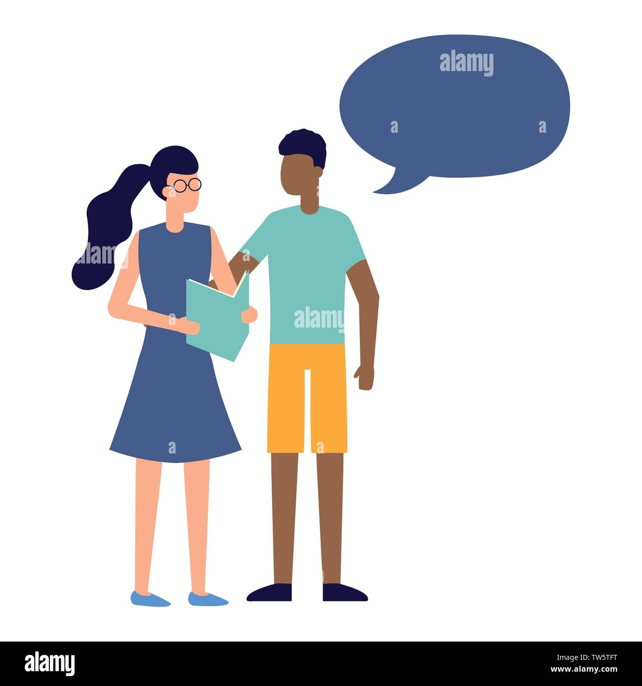 people talking bubble Stock Vector Image & Art - Alamy