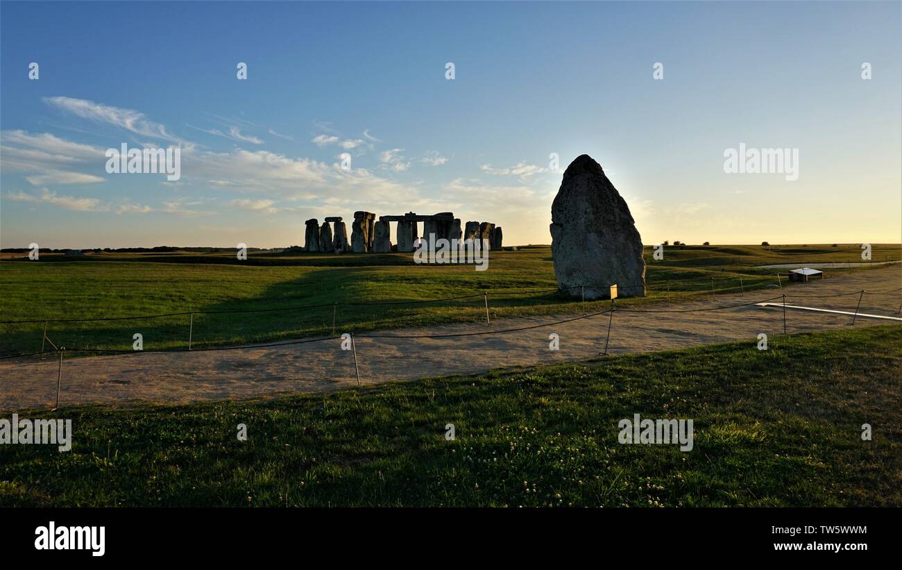 Stonehenge impressive rock formation in England Stock Photo - Alamy