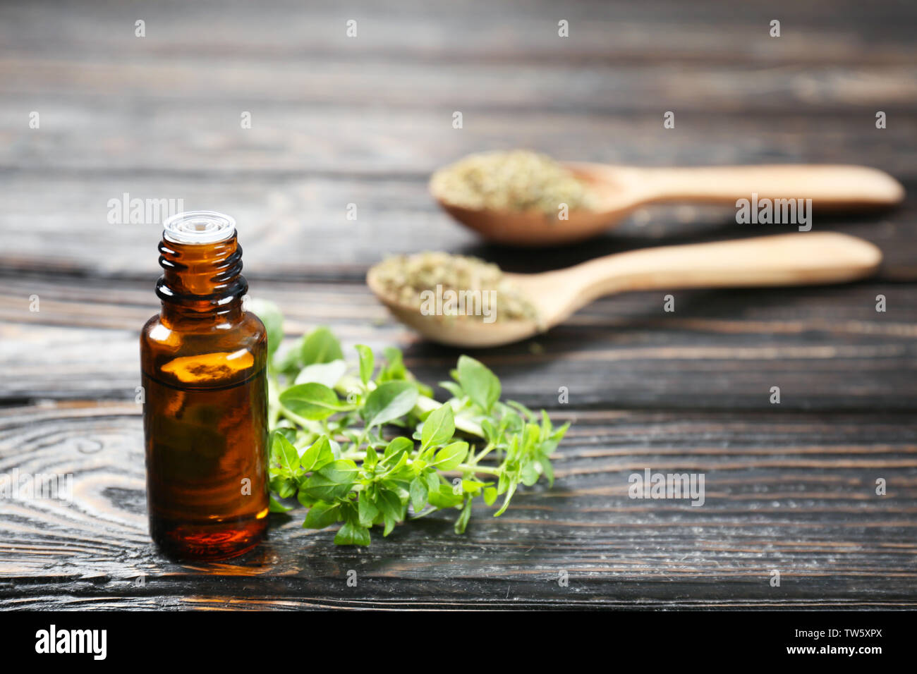 Oregano oil hi-res stock photography and images - Alamy