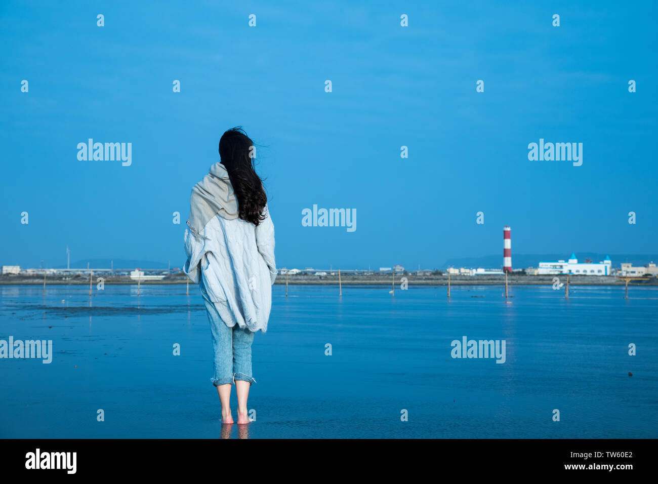 Portrait of the Komei Wetlands Stock Photo - Alamy