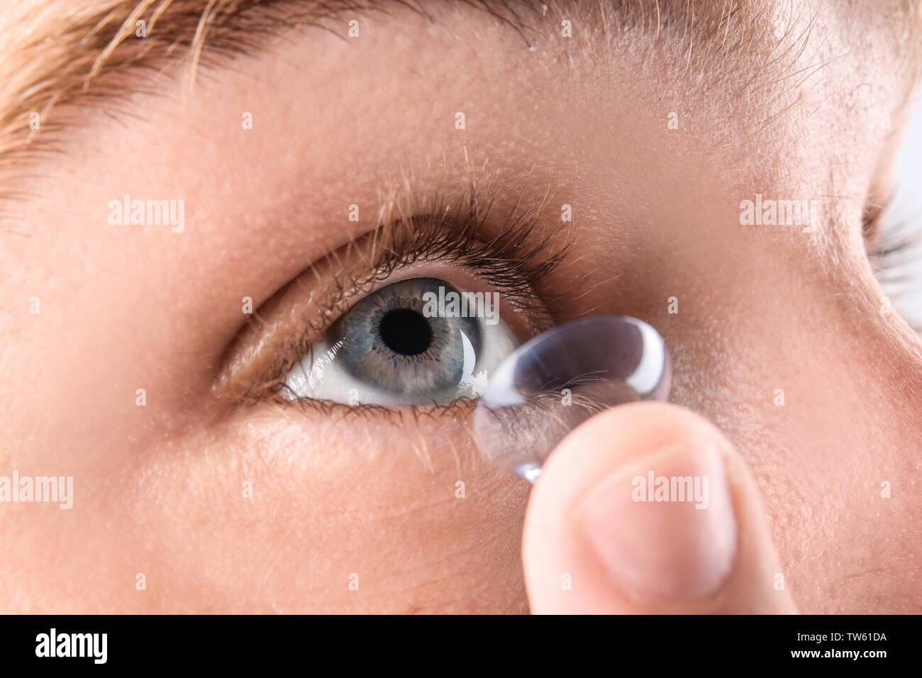 Daily wear contact lenses hi-res stock photography and images - Alamy